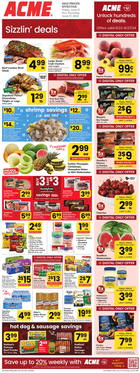 ACME Weekly Ad Jun21 – Jun 27, 2024
