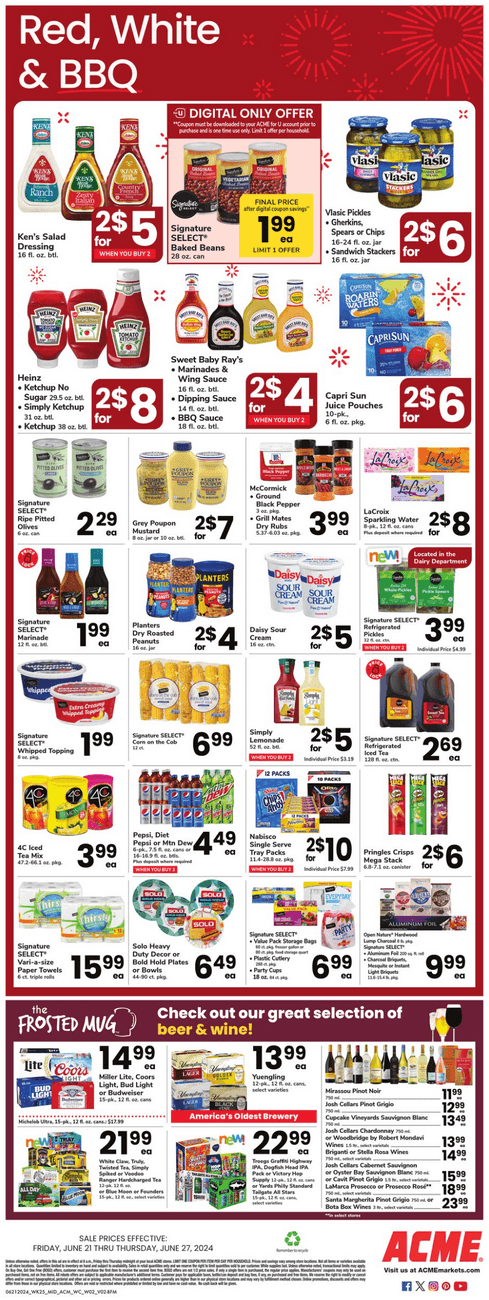 ACME Weekly Ad Jun21 – Jun 27, 2024