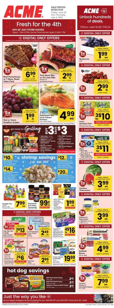 ACME Weekly Ad Jun 28 – July 04, 2024