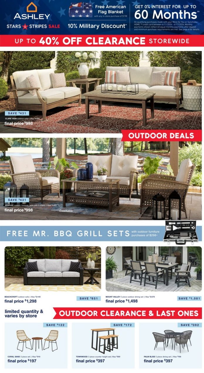Ashley Furniture HomeStore Weekly Ad Jun 11 – Jun 17, 2024