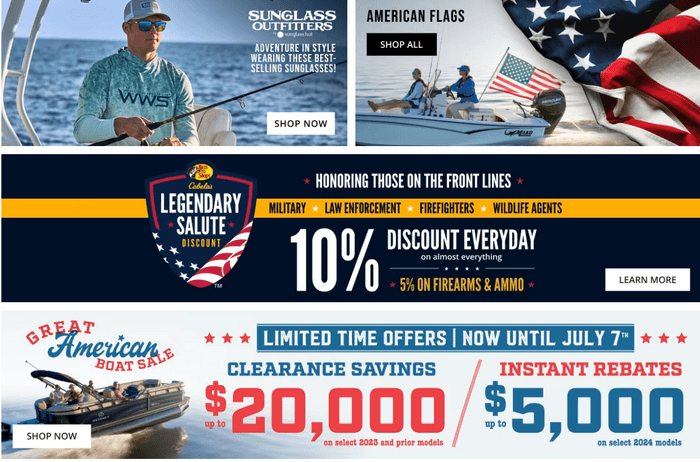 Bass Pro Shops Star-Spangled Summer Ad Until Jul 07, 2024