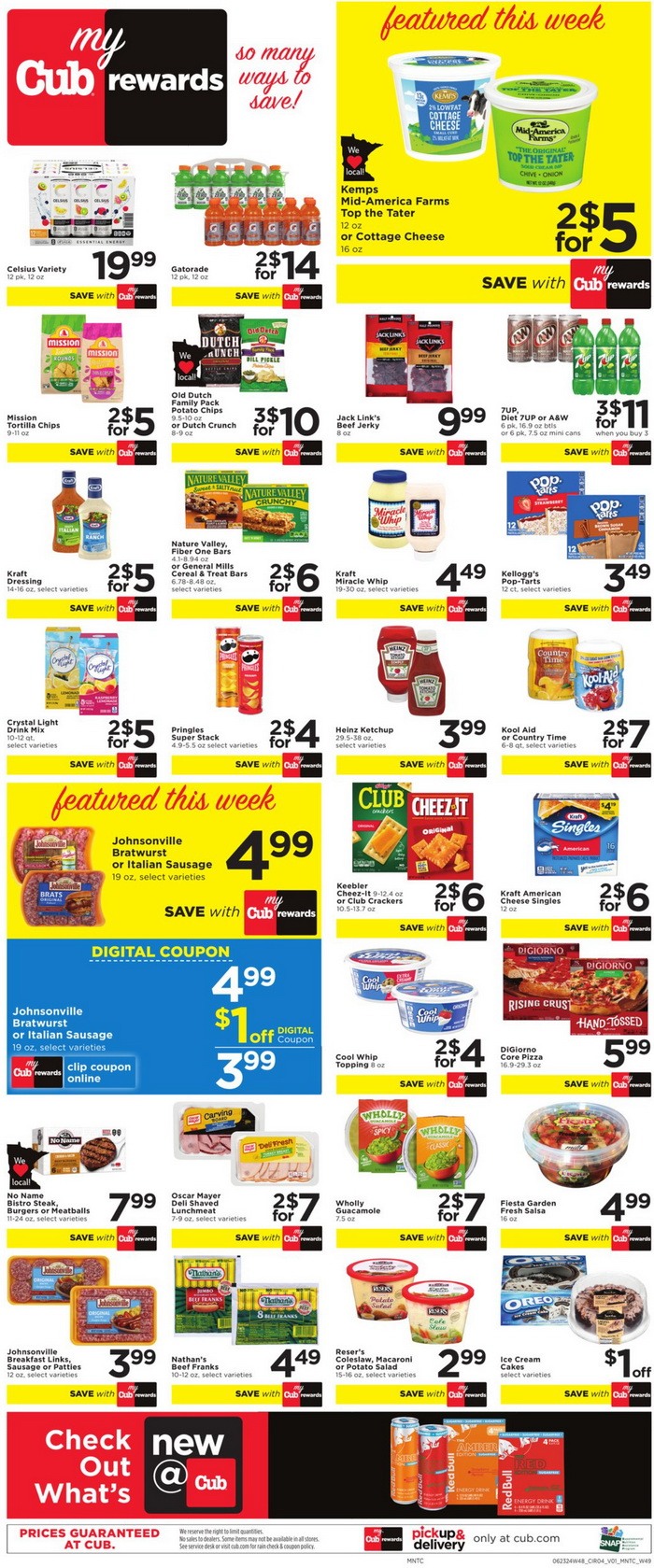 Cub Foods Weekly Ad June 30 – July 06, 2024 (4th of July Promotion ...