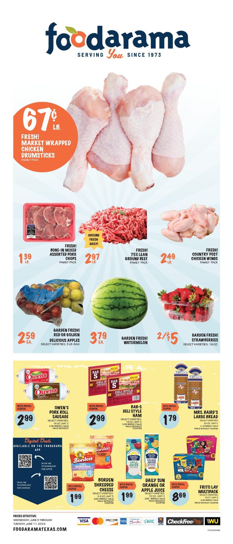 Foodarama Weekly Ad Jun 05 – Jun 11, 2024
