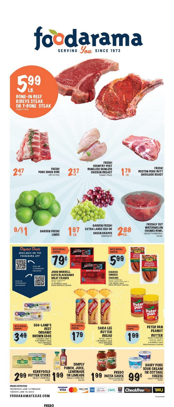 Foodarama Weekly Ad Jun 12 – Jun 18, 2024