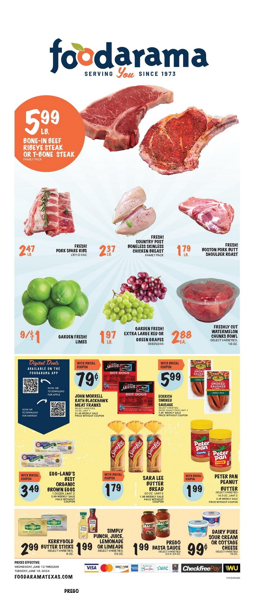 Foodarama Weekly Ad Jun 12 – Jun 18, 2024