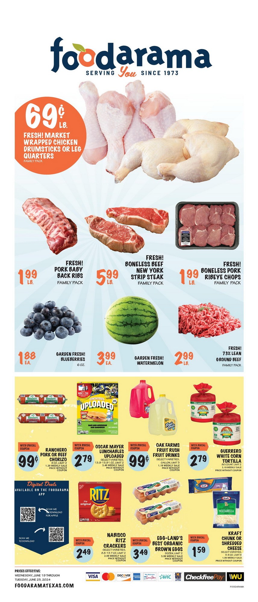 Foodarama Weekly Ad Jun 19 – Jun 25, 2024