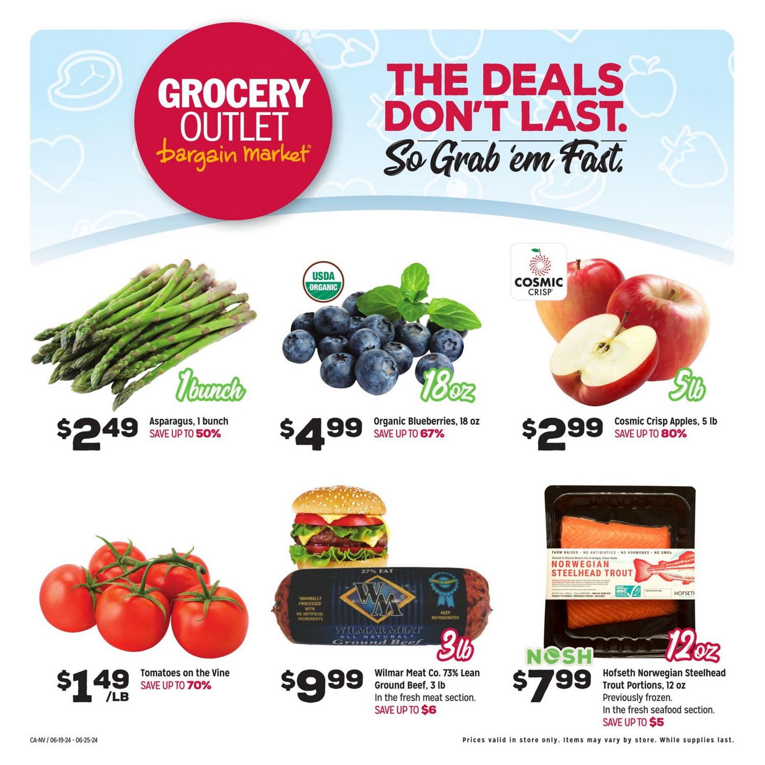Grocery Outlet Weekly Ad Jun 19 – Jun 25, 2024
