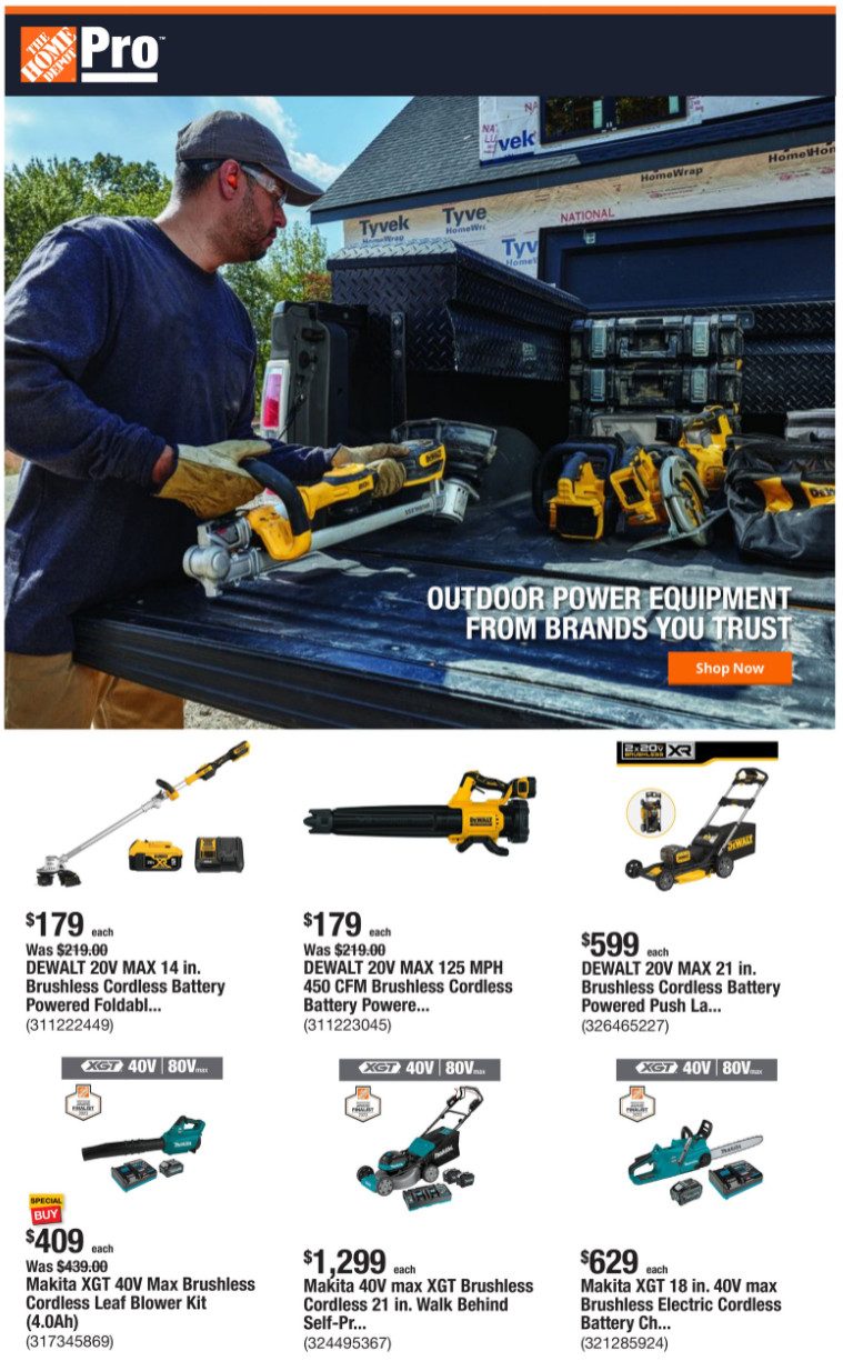 Home Depot Pro Weekly Ad June 24 – July 01, 2024
