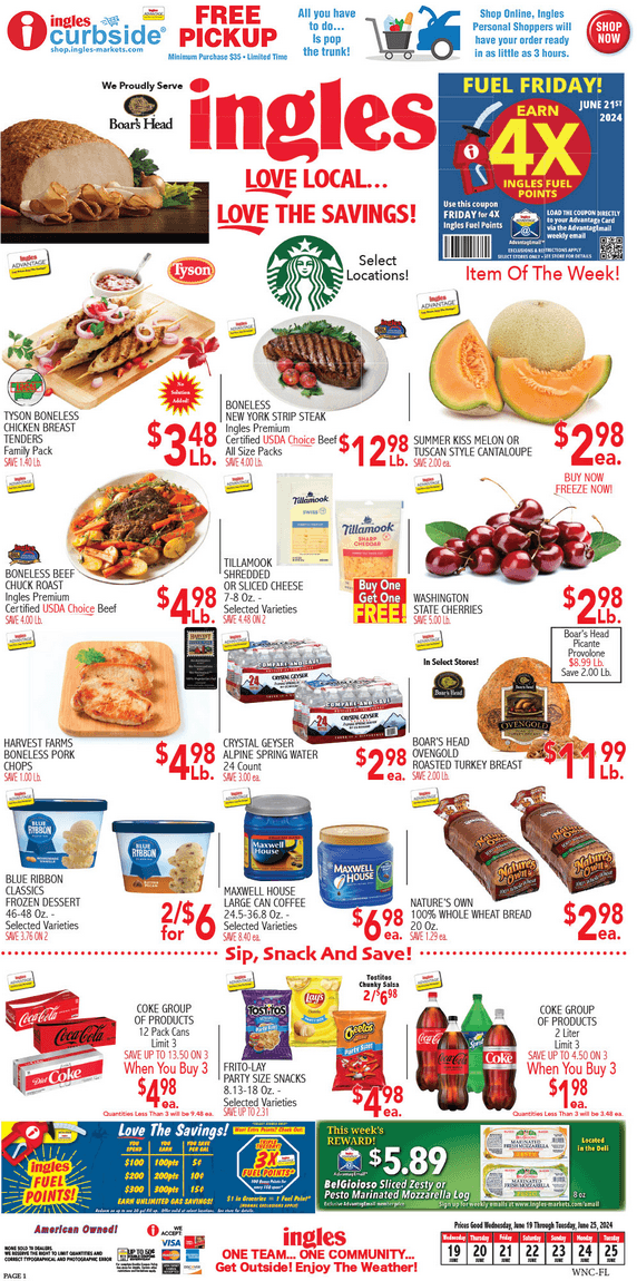 Ingles Weekly Ad Jun 19 – Jun 25, 2024