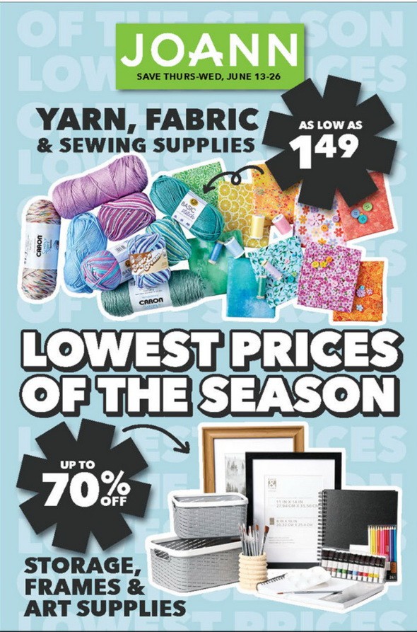Jo-Ann Weekly Ad Jun 13 – Jun 26, 2024