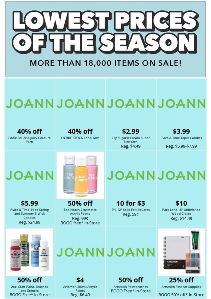 Jo-Ann Weekly Ad Jun 13 – Jun 26, 2024