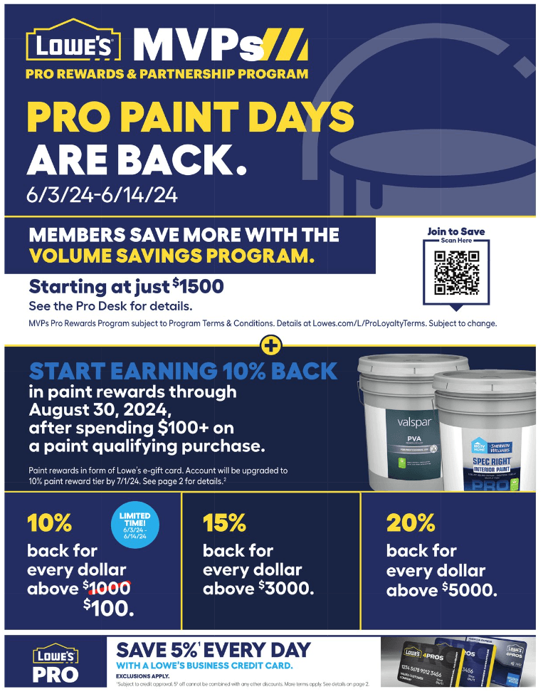 Lowe's Pro Ad Jun 03 – Jun 14, 2024