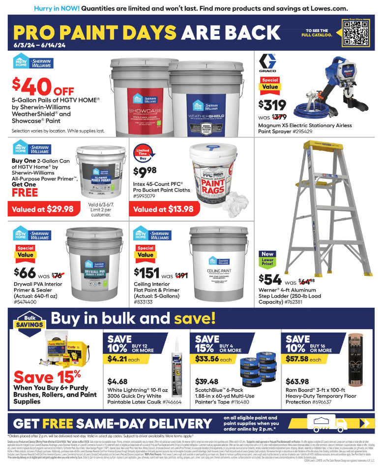 Lowe's Pro Ad Jun 03 – Jun 14, 2024