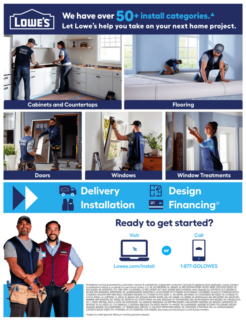 Lowe's Memorial Day Ad Jun 06 – Jun19, 2024 (Father's Day Promotion ...