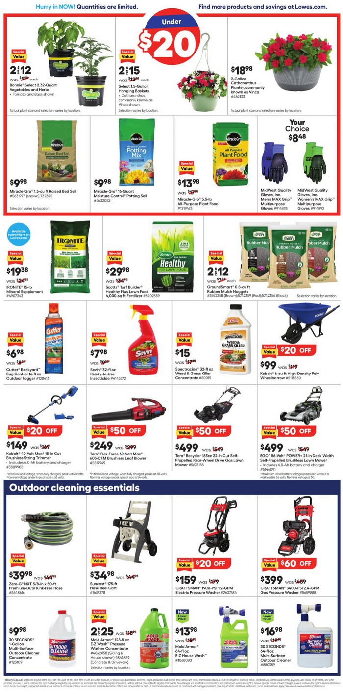 Lowe's In Store Promotion Ad June 27 – July 10, 2024 (4th Of July ...