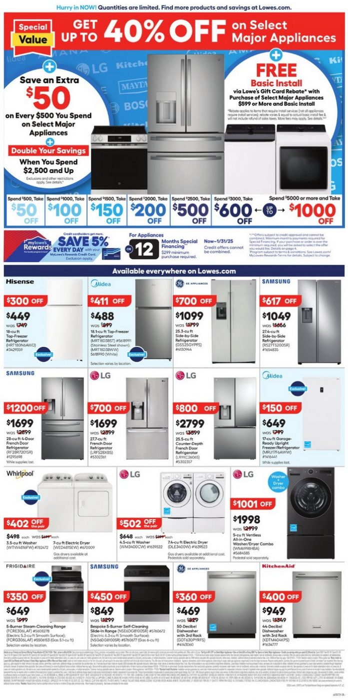 Lowe's In Store Promotion Ad June 27 – July 10, 2024 (4th Of July ...