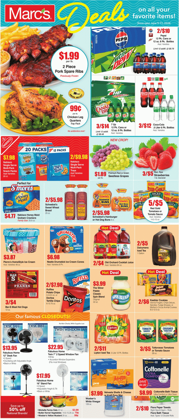 Marc's Weekly Ad Jun 05 – Jun 11, 2024