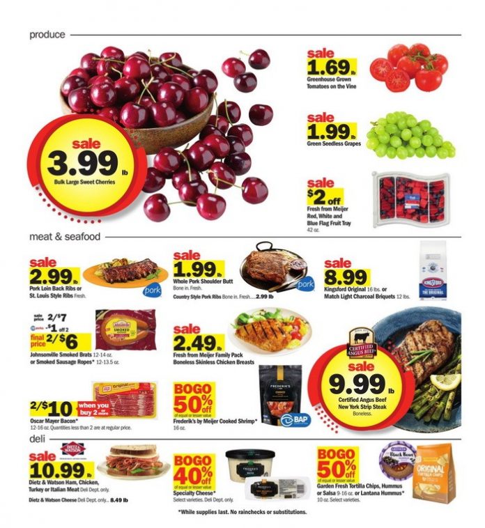 Meijer Weekly Ad June 30 – July 06, 2024 (4th of July Promotion Included)