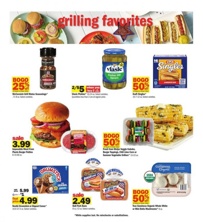 Meijer Weekly Ad June 30 – July 06, 2024 (4th of July Promotion Included)