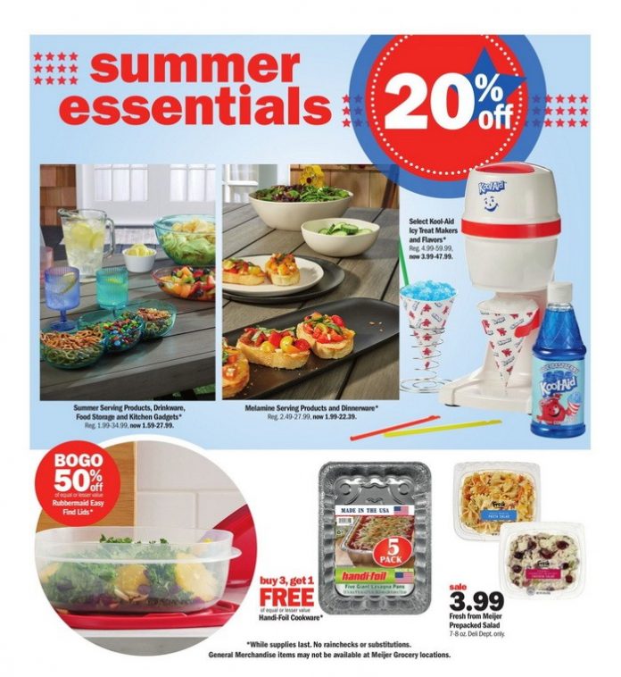 Meijer 4th of July Ad June 30 – July 06, 2024