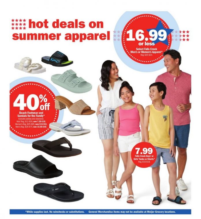 Meijer 4th of July Ad June 30 – July 06, 2024