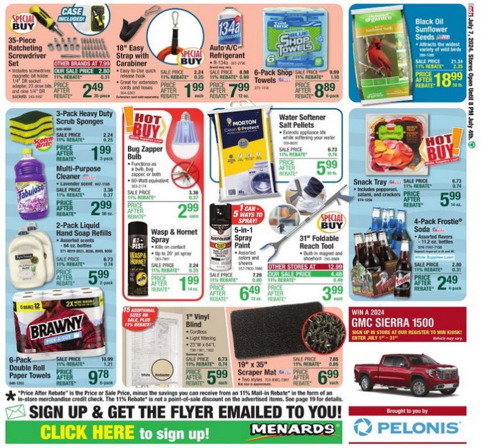 Menards Weekly Ad June 27 – July 07, 2024 (4th of July Promotion Included)