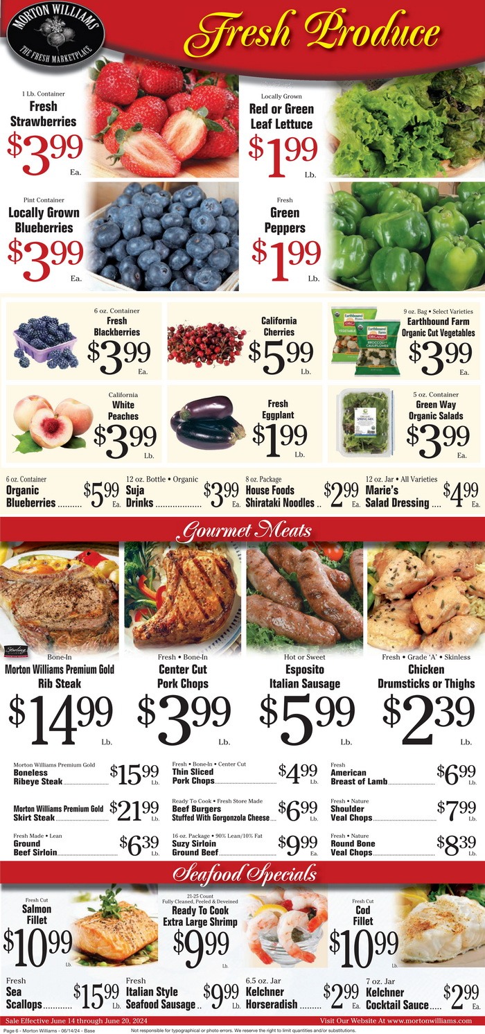 Morton Williams Weekly Ad Jun 14 – Jun 20, 2024