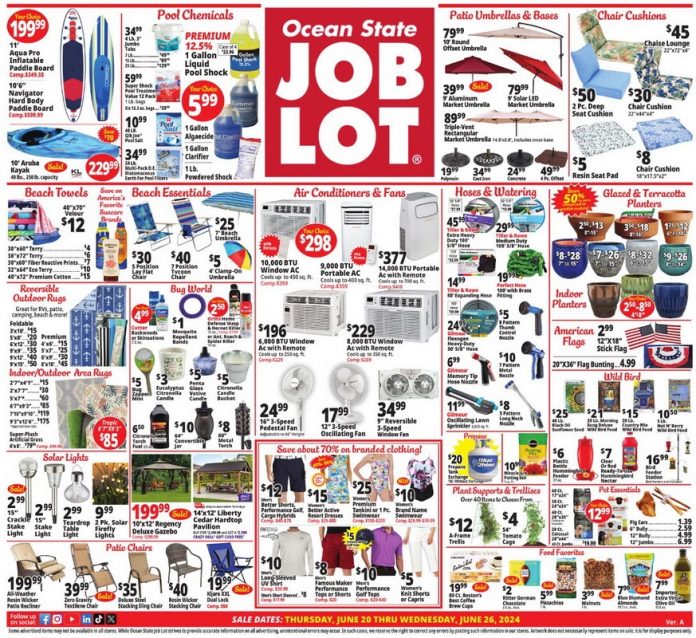 Ocean State Job Lot Weekly Ad Jun 20 – Jun 26, 2024