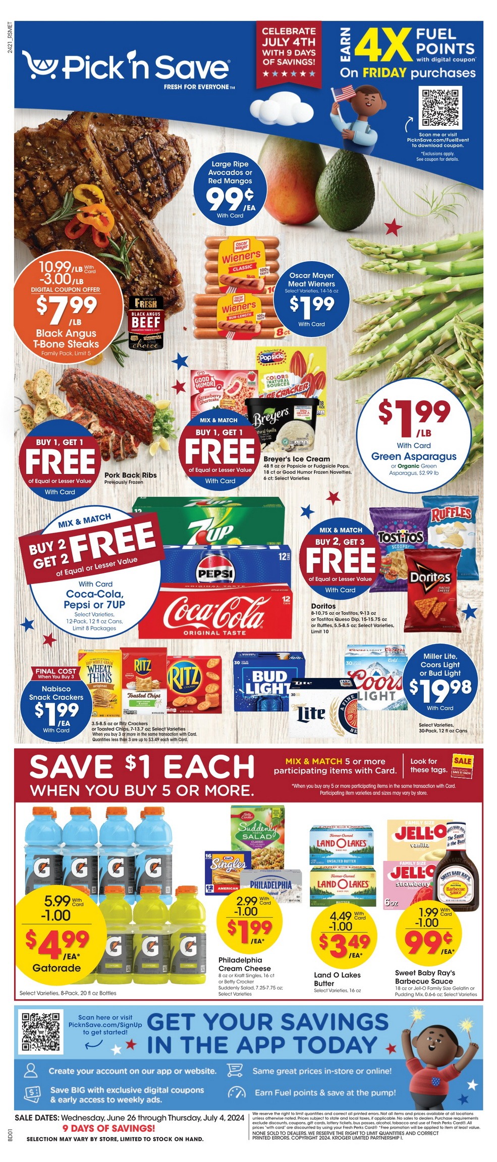 Pick 'n Save Weekly Ad Jun 26 – Jul 04, 2024
