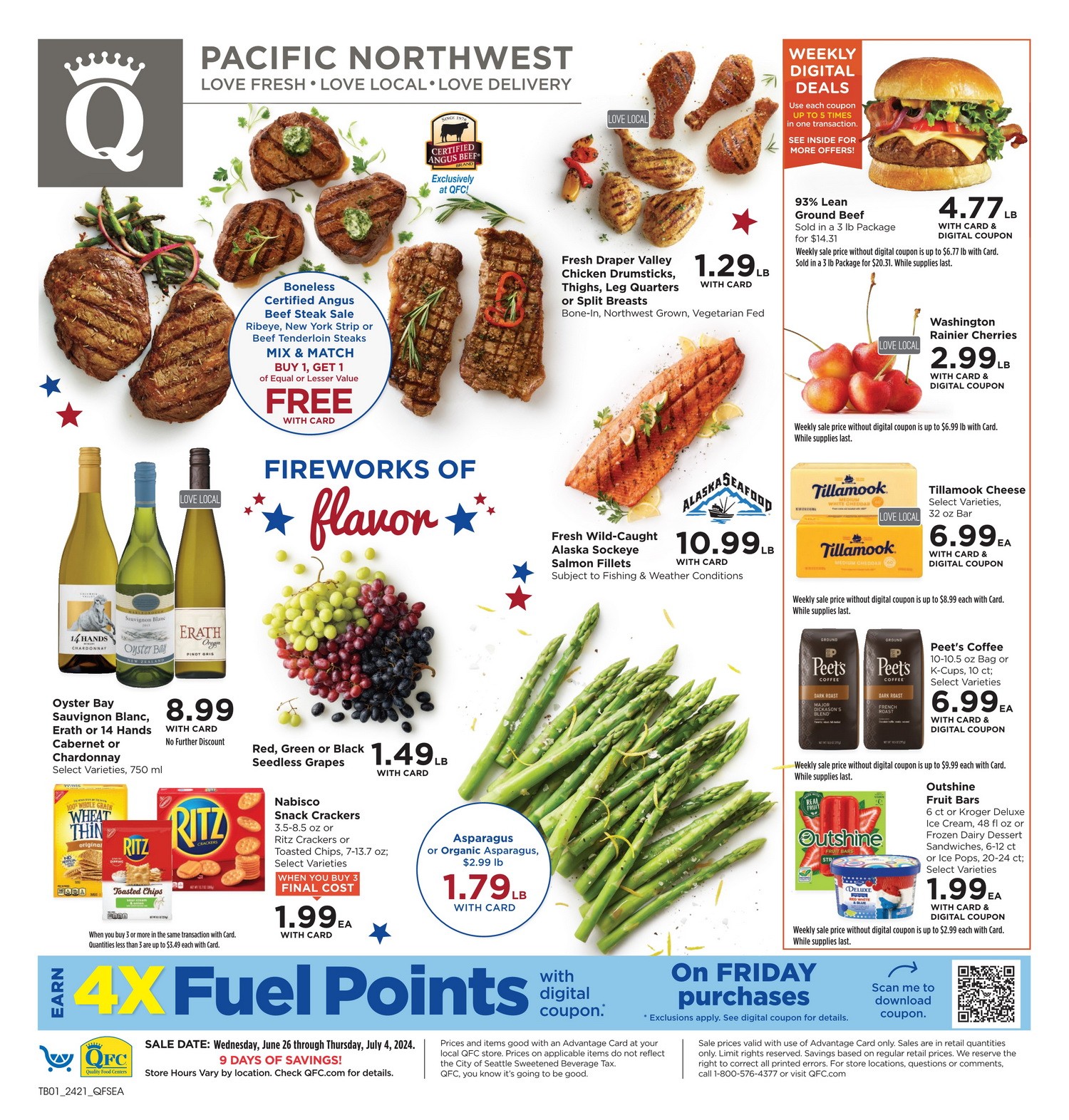 QFC Weekly Ad Jun 26 – Jul 04, 2024 (4th of July Promotion Included)