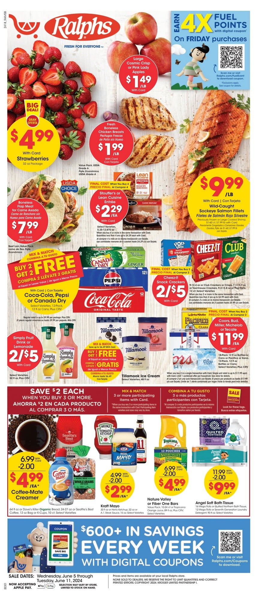 Ralphs Weekly Ad Jun 05 – Jun 11, 2024