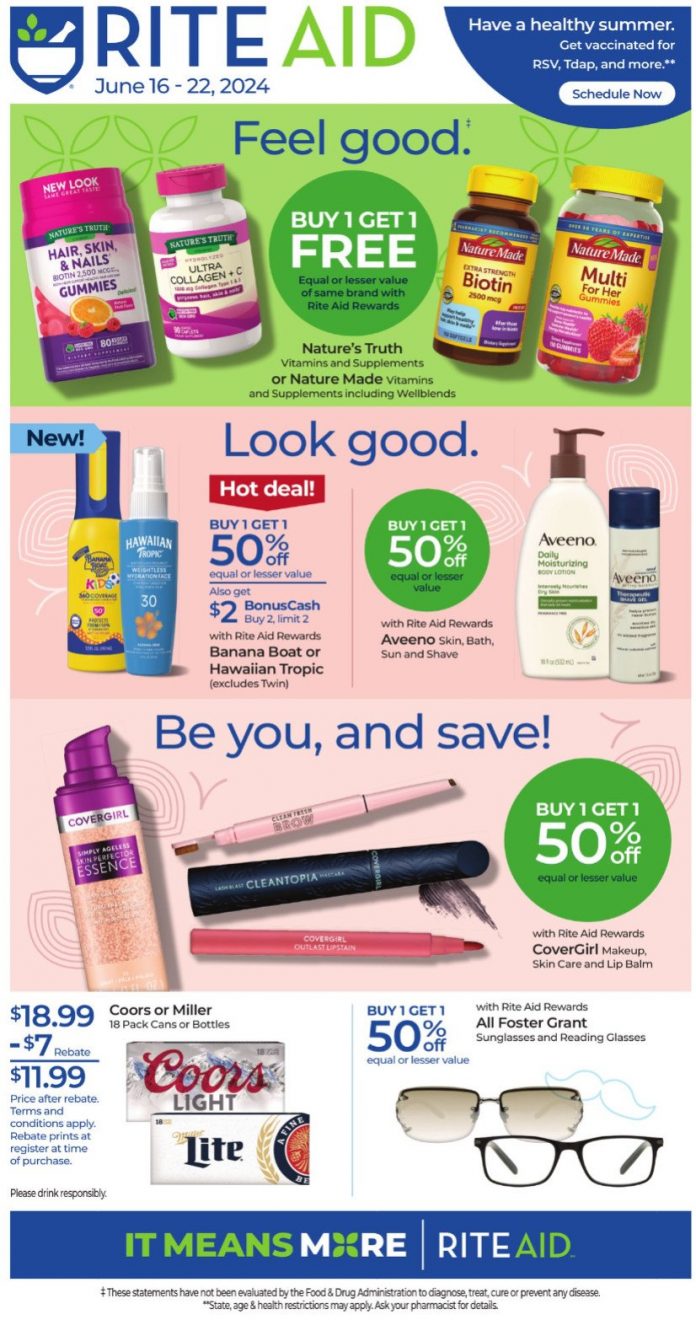 Rite Aid Weekly Ad Jun 16 – Jun 22, 2024