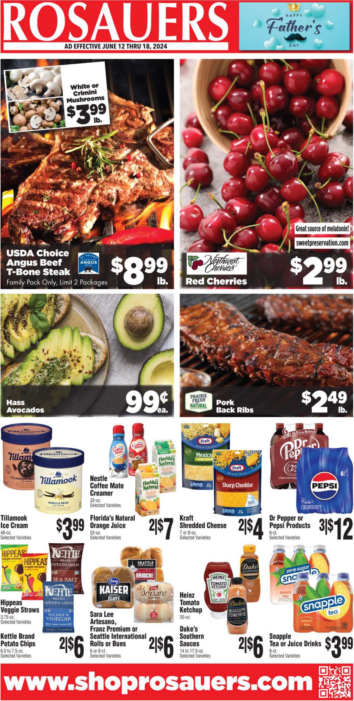 Rosauers Weekly Ad Jun 12 – Jun 18, 2024 (Father's Day Promotion Included)
