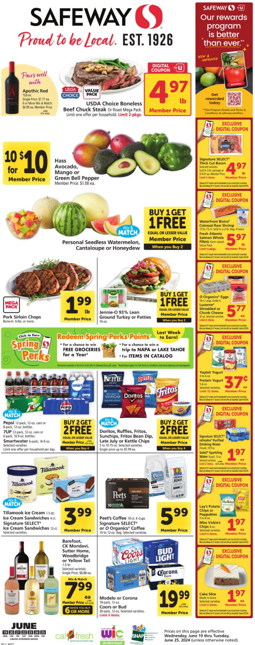 Safeway Weekly Ad Jun 19 – Jun 25, 2024