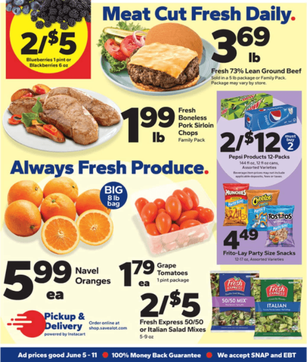Save A Lot Weekly Ad Jun 05 – Jun 11, 2024