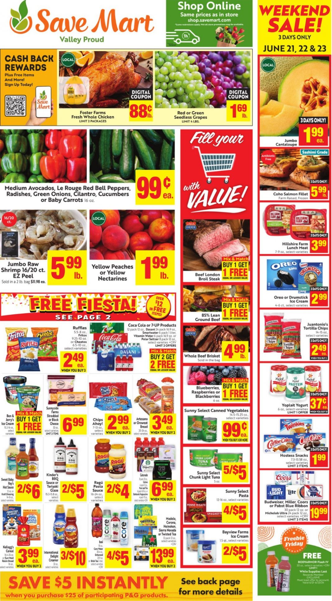 Save Mart Supermarkets Weekly Ad Jun 19 – Jun 25, 2024