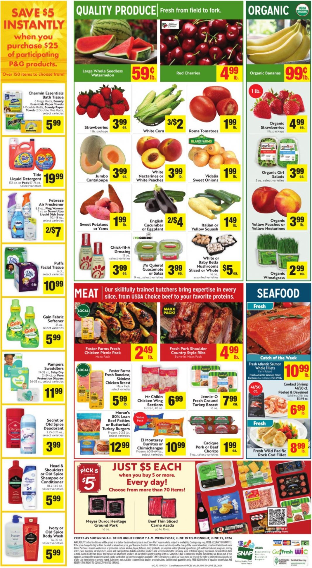 Save Mart Supermarkets Weekly Ad Jun 19 – Jun 25, 2024
