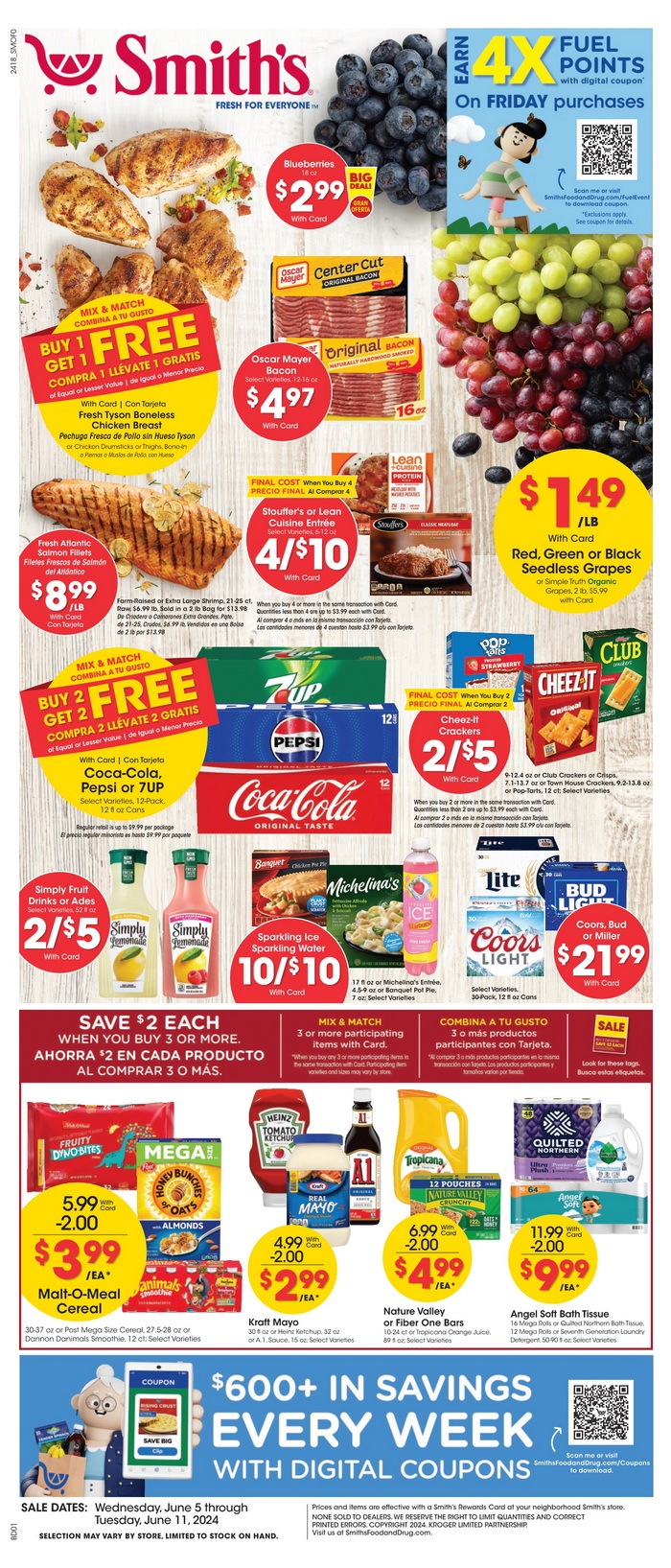 Smith's Food and Drug Weekly Ad Jun 05 – Jun 11, 2024