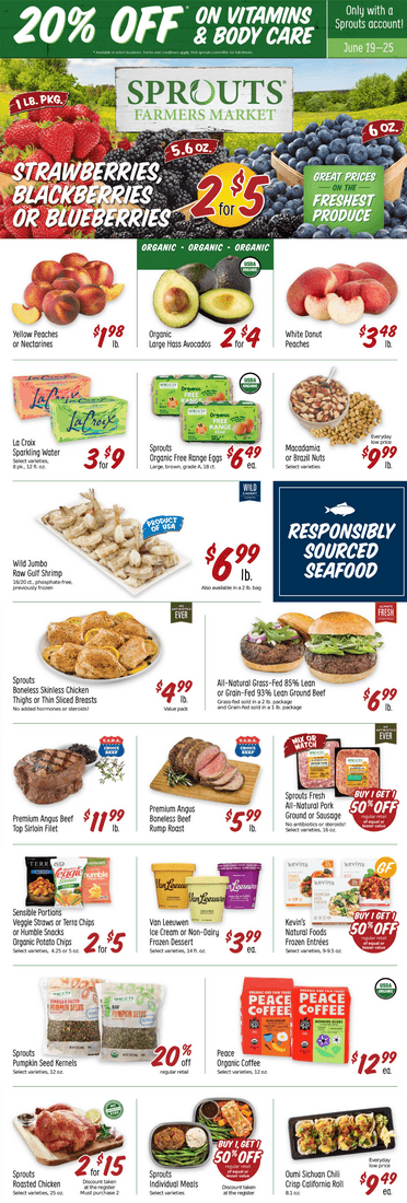 Sprouts Weekly Ad Jun 19 – Jun 25, 2024