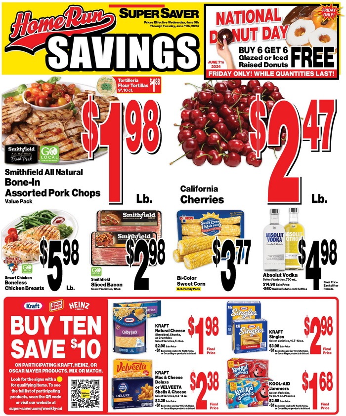 Super Saver Weekly Ad Jun 05 – Jun 11, 2024