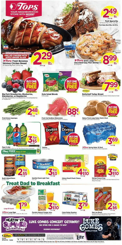 Tops Weekly Ad Jun 09 – Jun 15, 2024