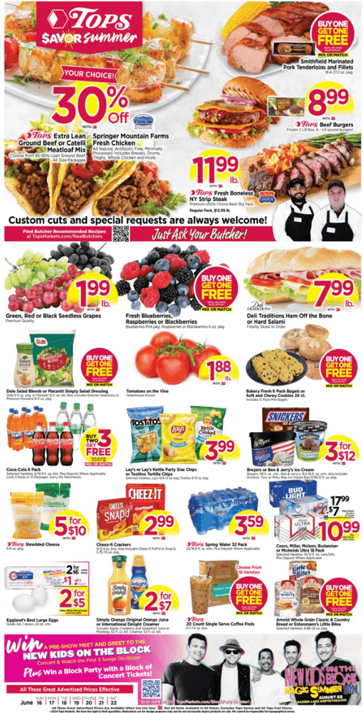 Tops Weekly Ad Jun 16 – Jun 22, 2024
