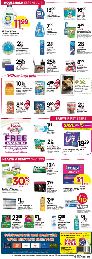 Tops Weekly Ad Jun 16 – Jun 22, 2024