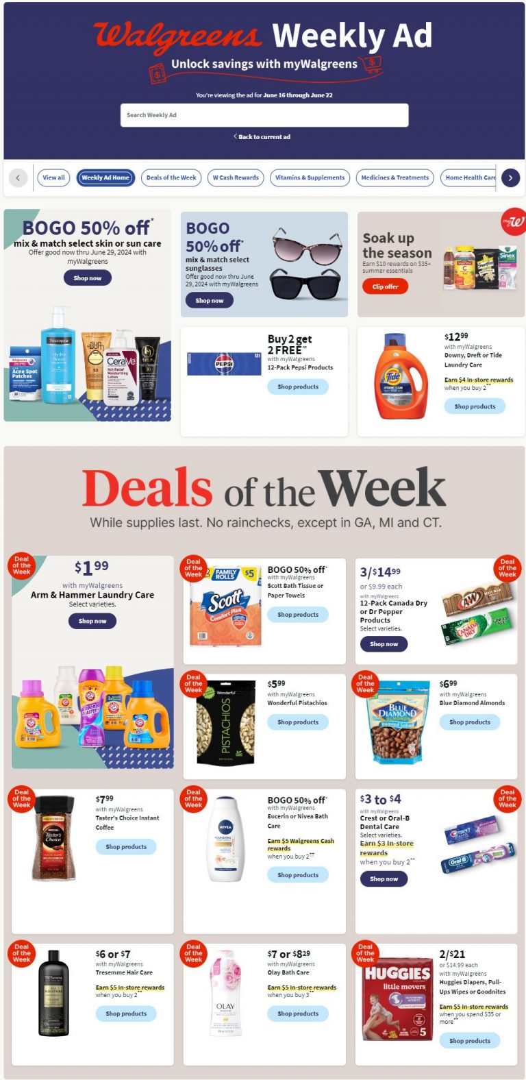 Walgreens Weekly Ad Jun 16 – Jun 22, 2024
