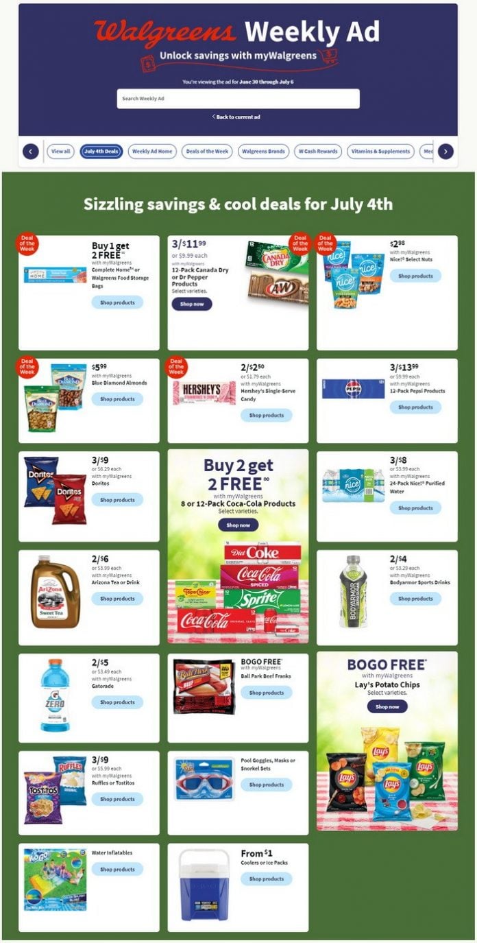 Walgreens Weekly Ad June 30 – July 06, 2024 (4th Of July Promotion ...