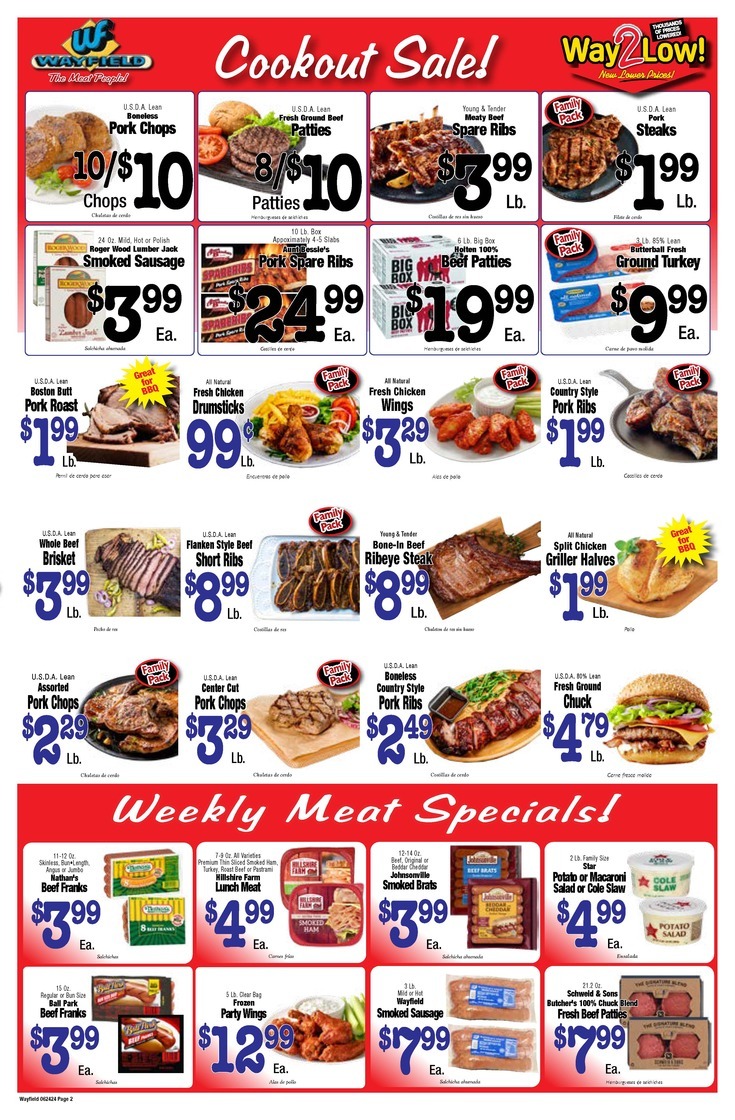 Wayfield Foods Weekly Ad Jun 24 – Jul 07, 2024 (4th of July Promotion ...