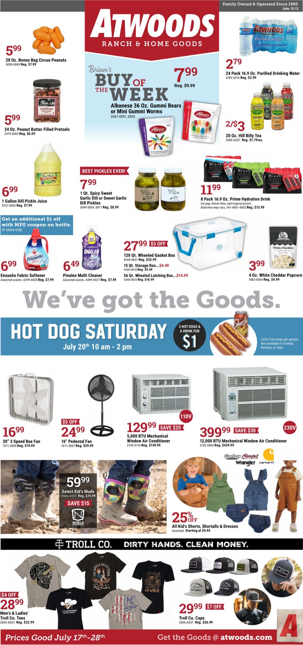 Atwoods Weekly Ad July 17 – July 29, 2024