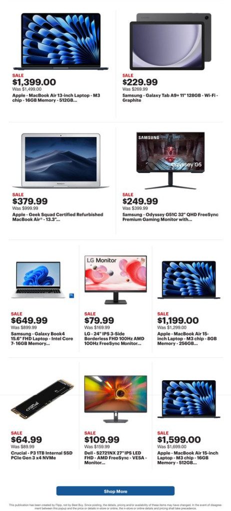 Best Buy Weekly Ad July 02 – July 08, 2024