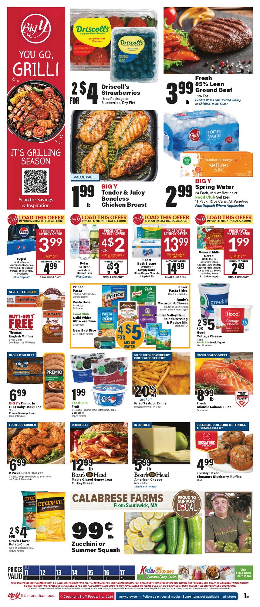 Big Y Weekly Ad Jul 11 – Jul 17, 2024