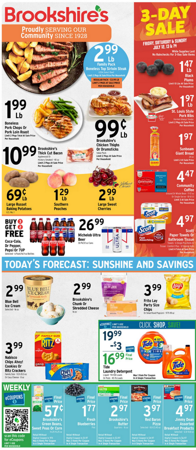 Brookshire's Weekly Ad Jul 10 – Jul 16, 2024